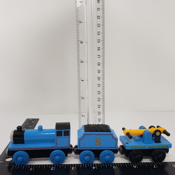 Toys | Thomas The Train Tank Engine Thomas Tender Sodor Railroad Wooden ...